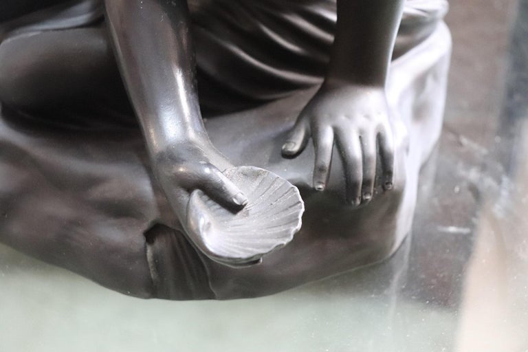 20th Century English Ceramic Sculpture by Wedgwood "nymph at the well ...