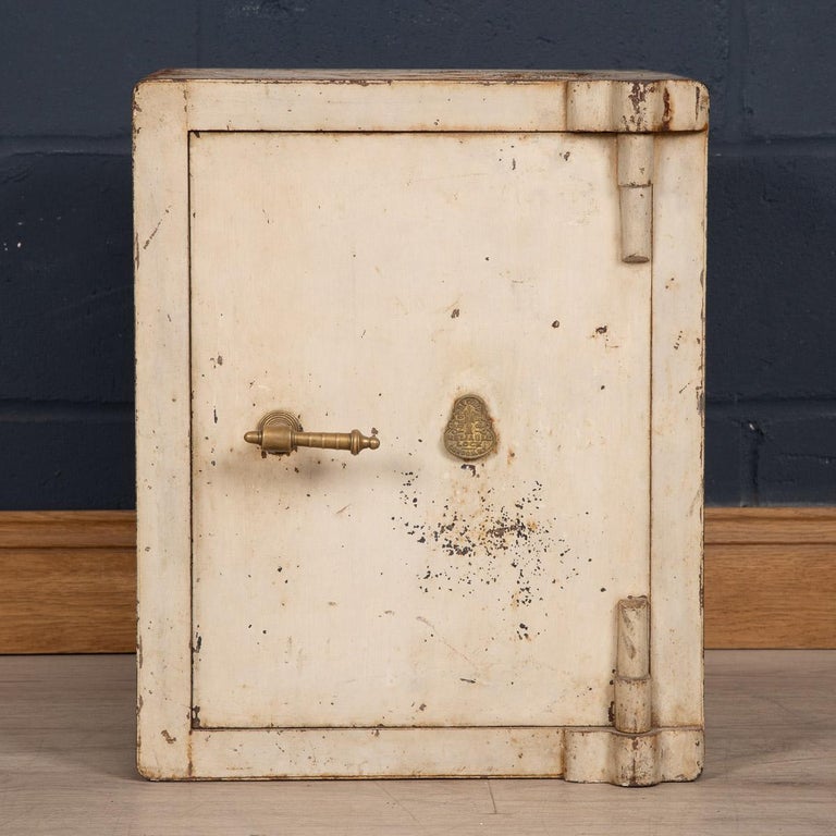 20th Century English Fire Proof Safe, circa 1930 For Sale at 1stDibs