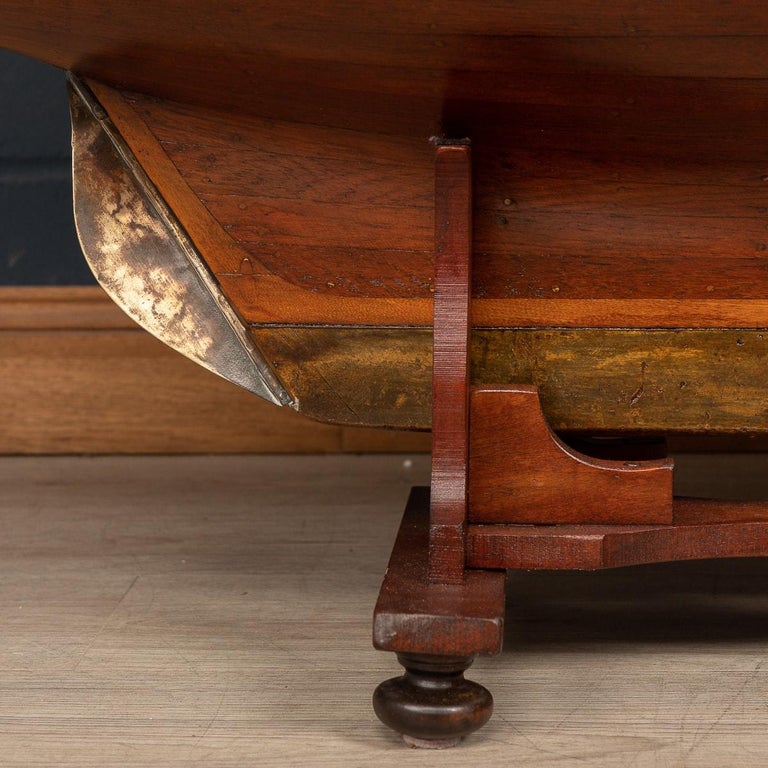 20th Century English Gaff Rigged Racing Wood Pond Yacht, circa 1910 For ...