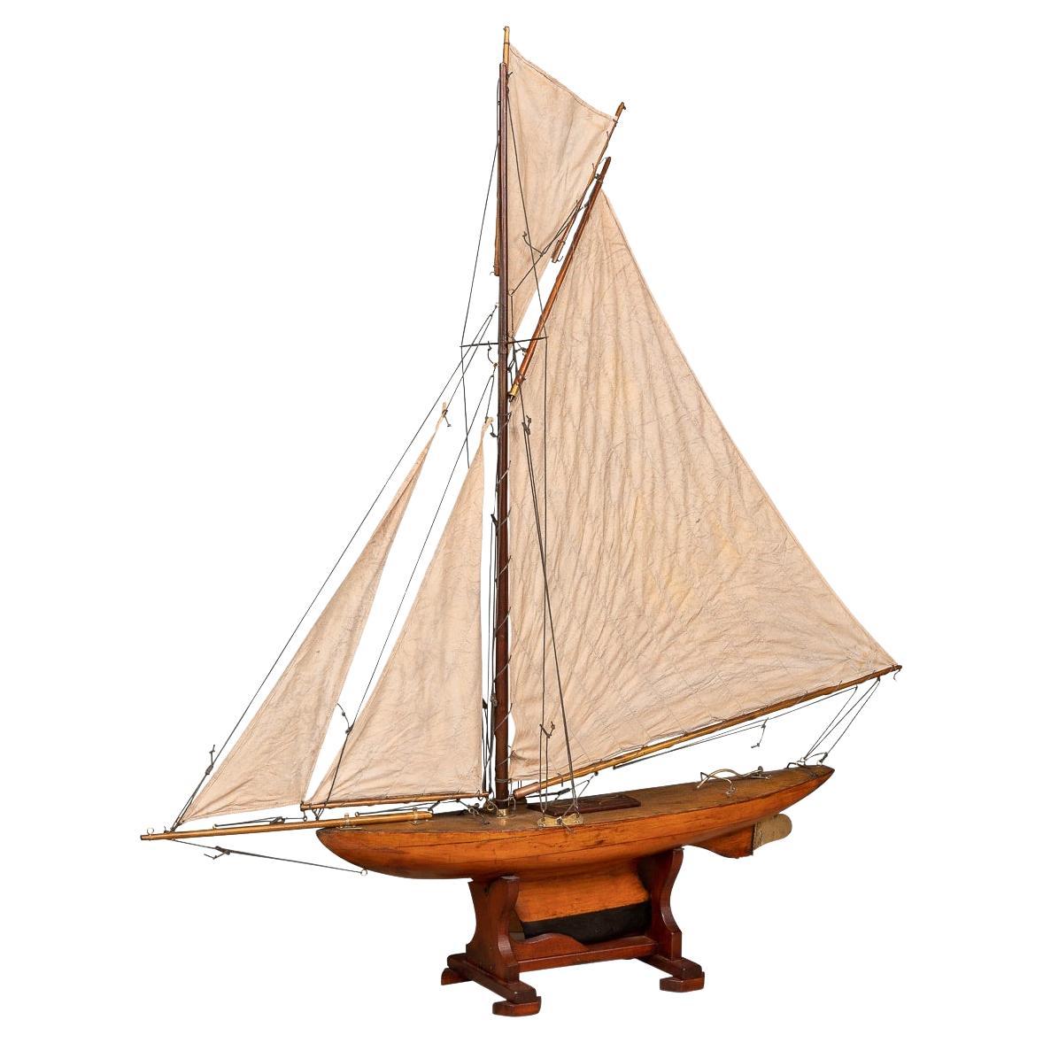 English pond yacht, circa 1880 at 1stDibs