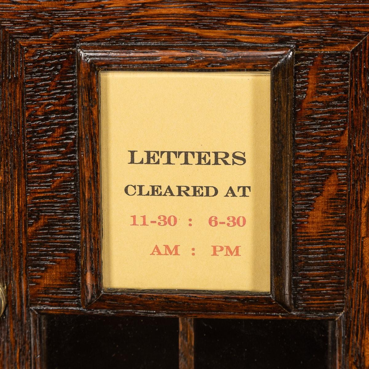 20th Century English Mahogany Indoor Post Box, circa 1910 For Sale at ...