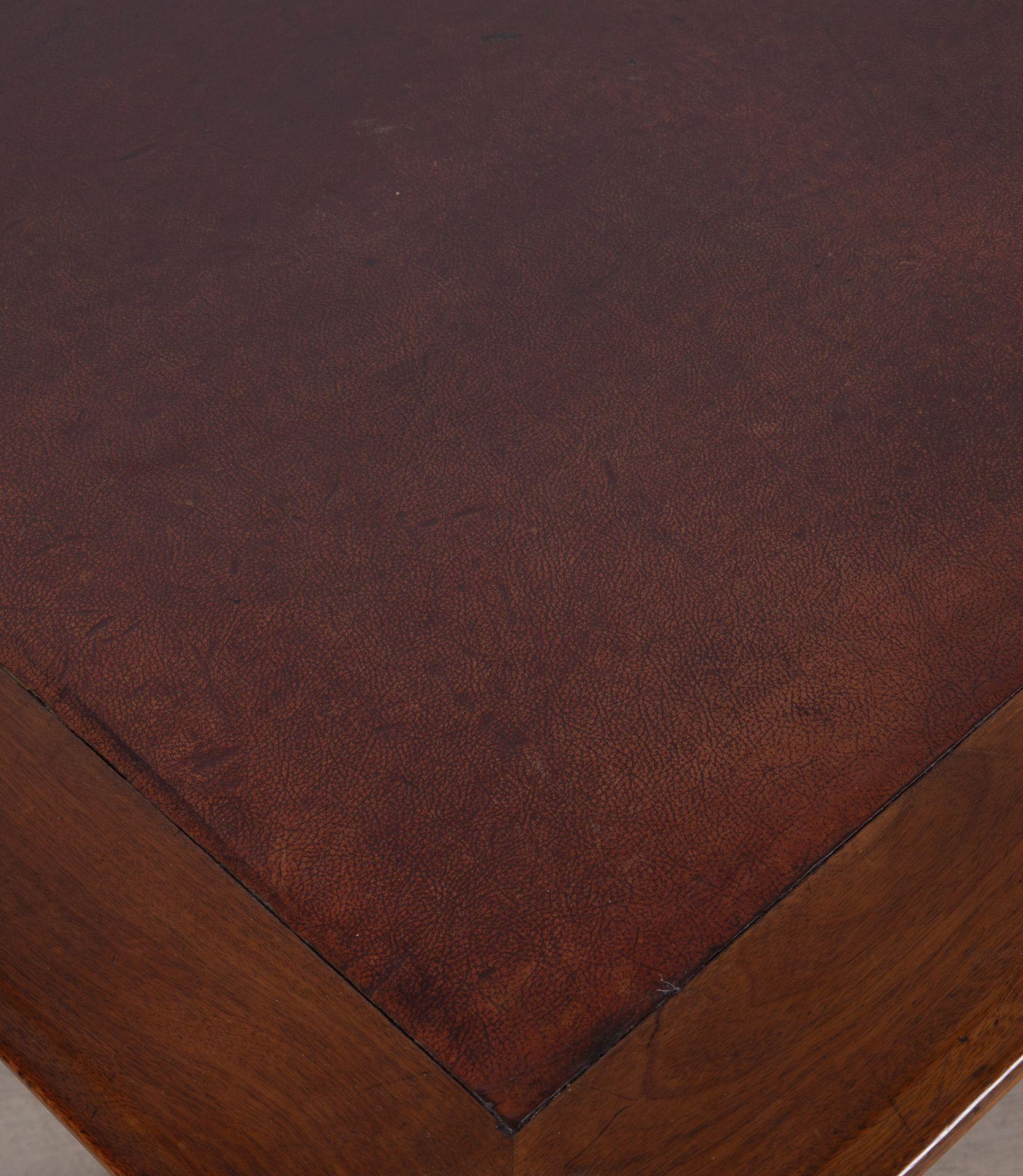 20th Century English Mahogany Writing Table For Sale at 1stDibs