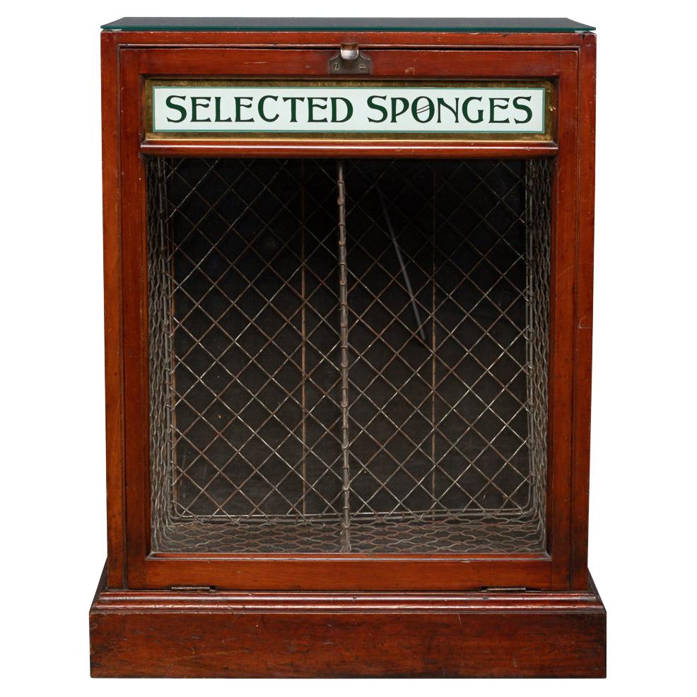 General Store Cabinet on Revolving Stand Early 20th Century. at 1stDibs