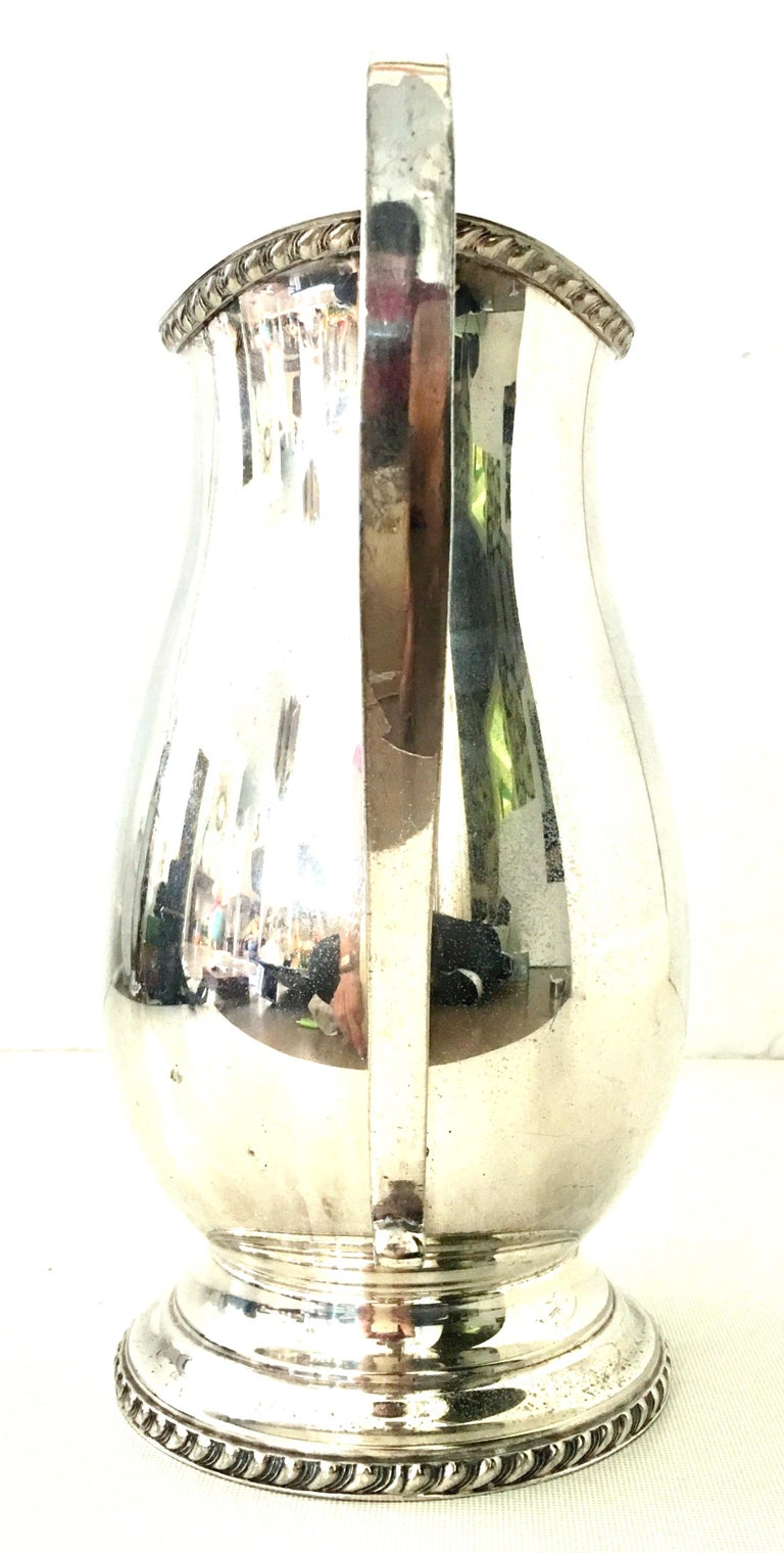 20th Century English Silver Plate Beverage Serving Pitcher by, Bristol ...