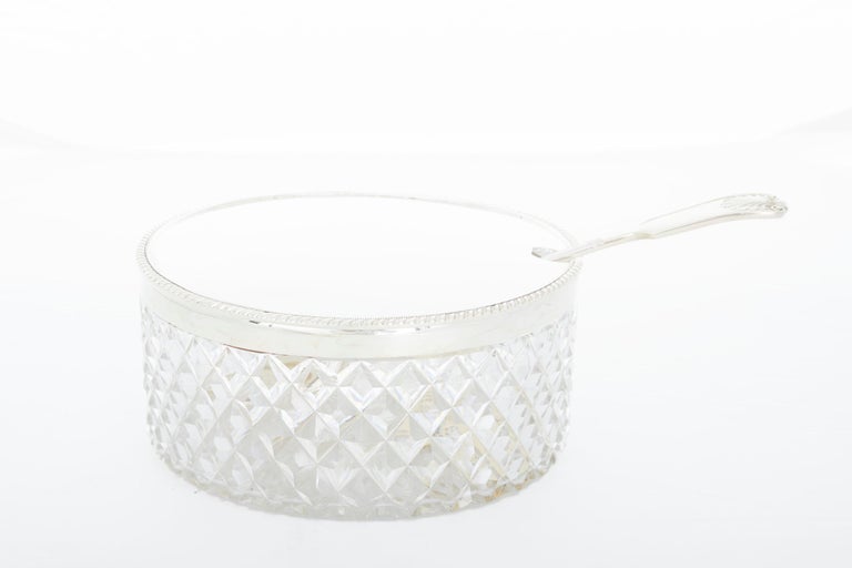 20th Century English Silver Plate / Cut Crystal Tableware For Sale at ...