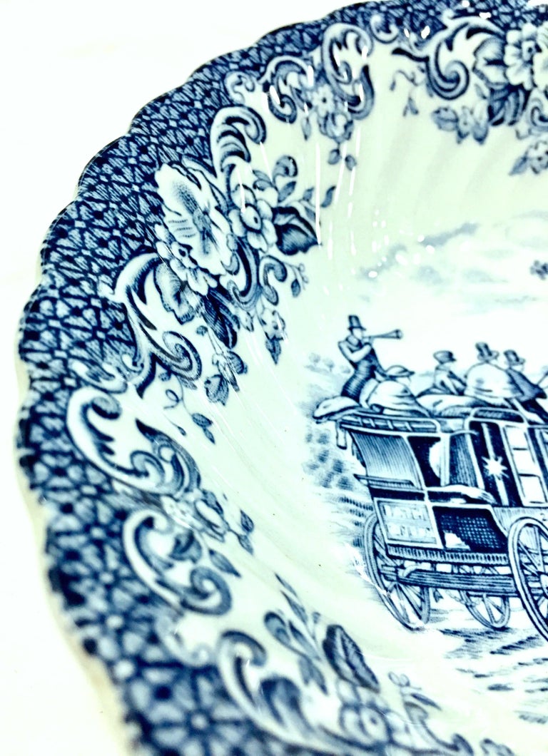 20th Century English Transferware "Coaching Scenes" by Johnson Brothers ...