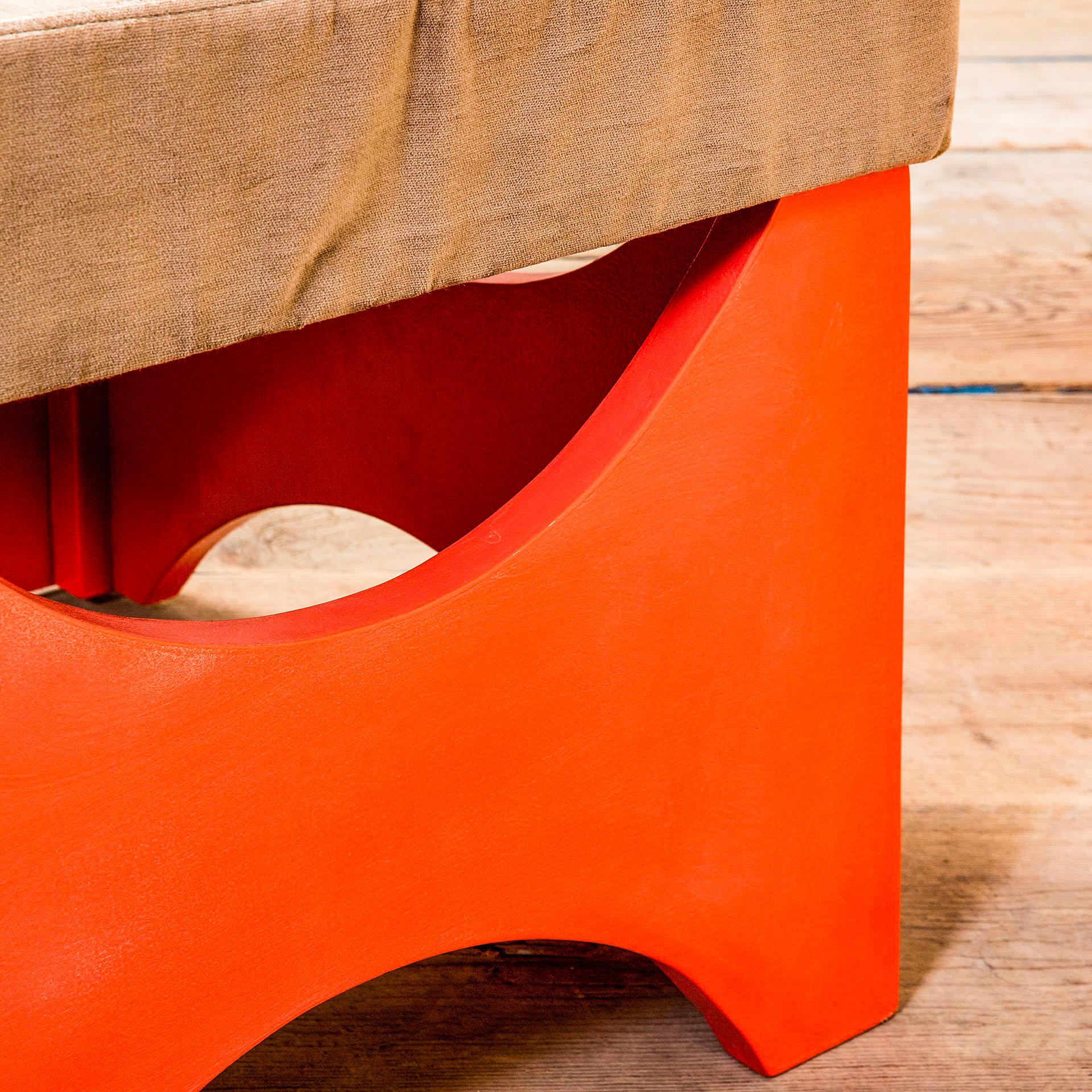 20th Century Ettore Sottsass Pair of Ottomans Mod Dado T29 for Poltronova, 1960s at 1stDibs