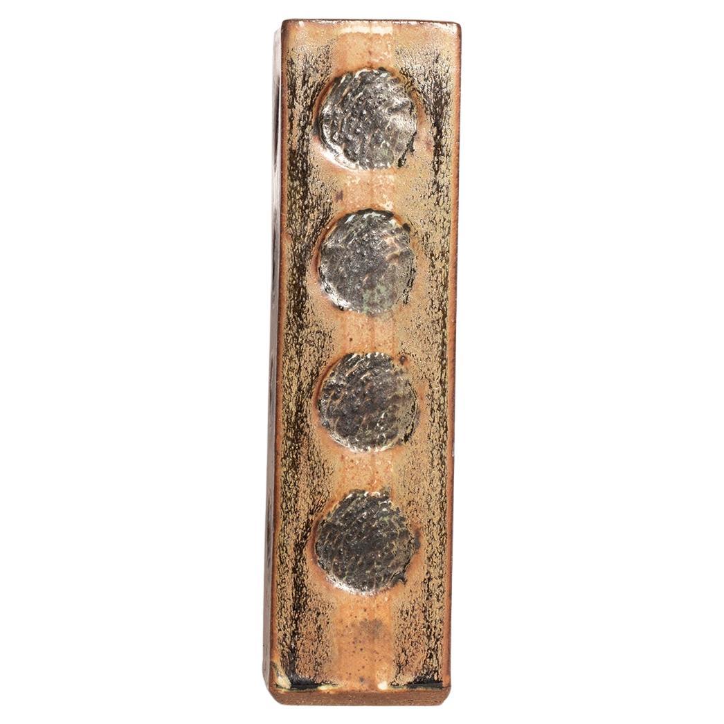 20th Century European, Tall rectangular vase For Sale at 1stDibs