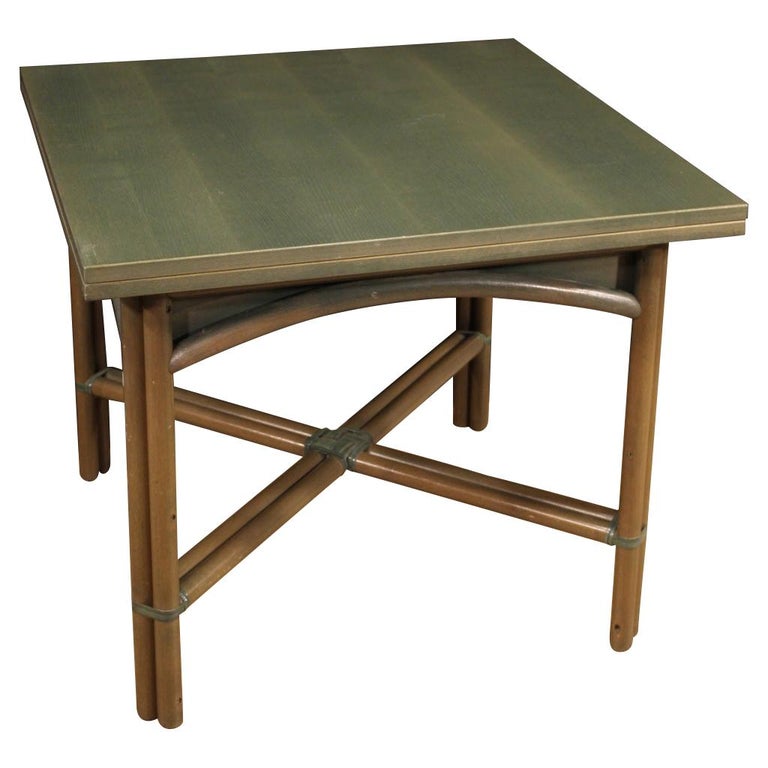 20th Century Exotic Wood Italian Design Table, 1980 For Sale at 1stDibs