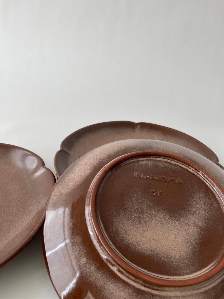 20th Century Frankoma Dinner Plate Set For Sale at 1stDibs