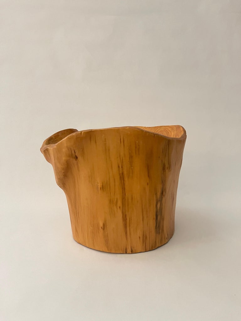 20th Century Freeform Abstract Wooden Sculpture Catchall For Sale at ...