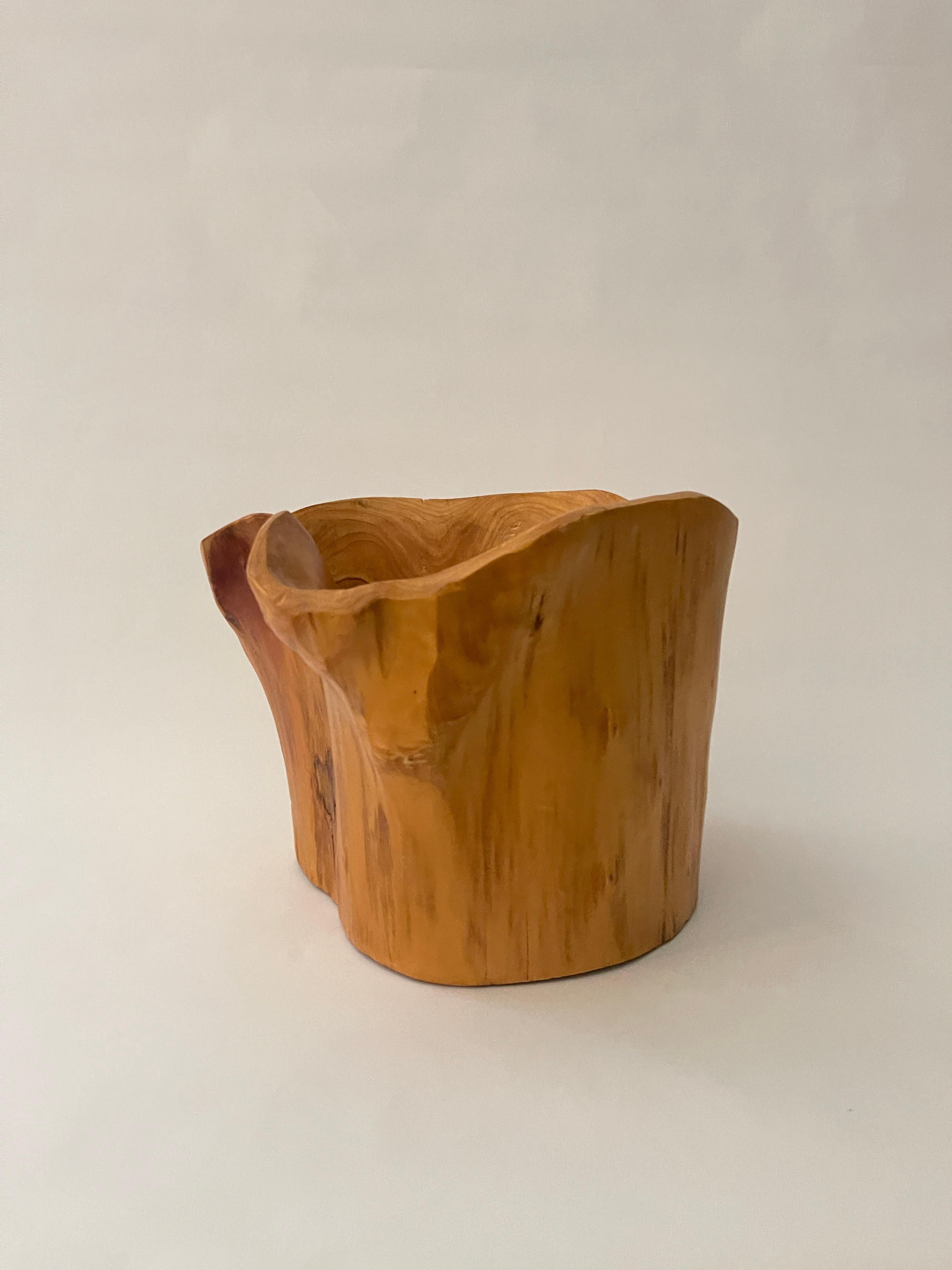 20th Century Freeform Abstract Wooden Sculpture Catchall For Sale at ...