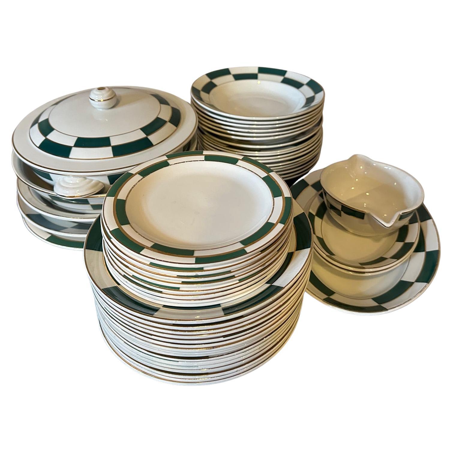 Early 20th Century Art Deco Royal Venton Ware Dinner Service For Sale ...