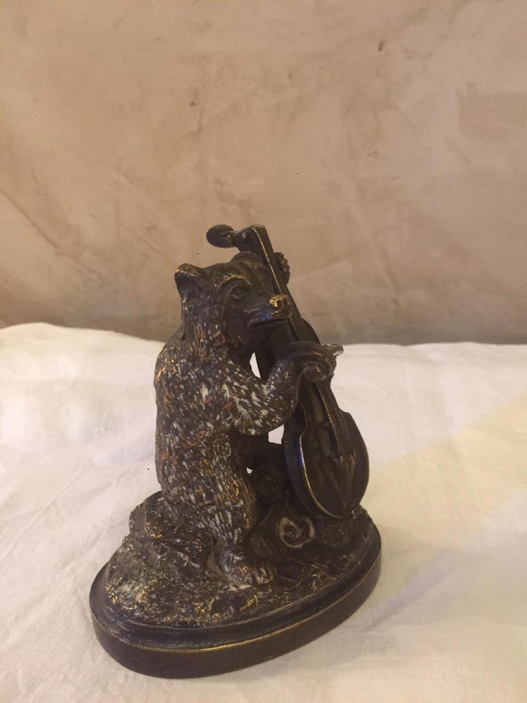 20th Century French Bronze Bear, 1920s at 1stDibs