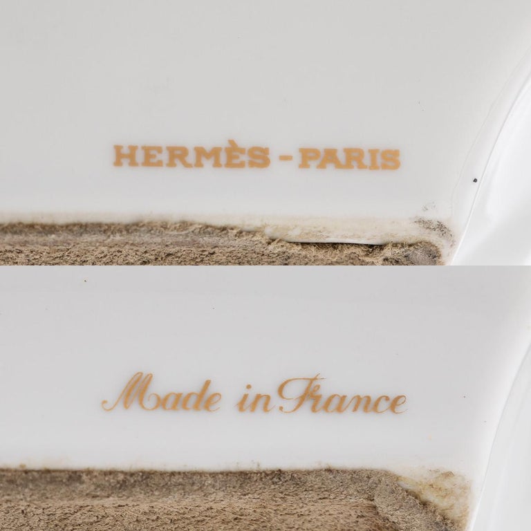 20th Century French Ceramic Ash Tray by Hermes For Sale at 1stDibs