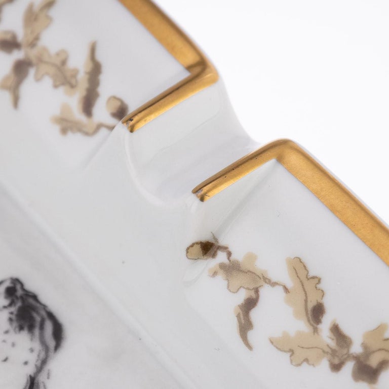 20th Century French Ceramic Ash Tray by Hermes For Sale at 1stDibs
