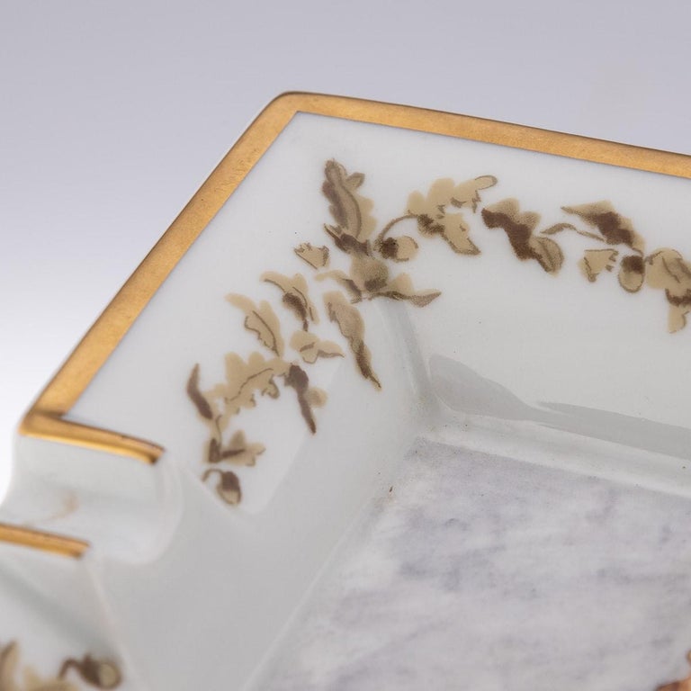 20th Century French Ceramic Ash Tray by Hermes For Sale at 1stDibs