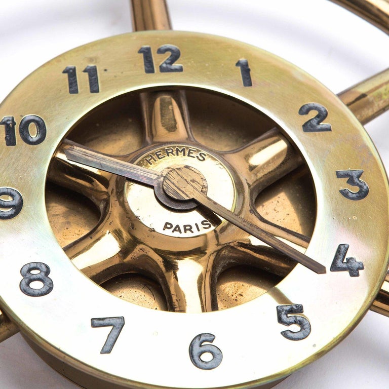 20th Century French Clock and Barometer by Hermes, circa 1950 at 1stDibs