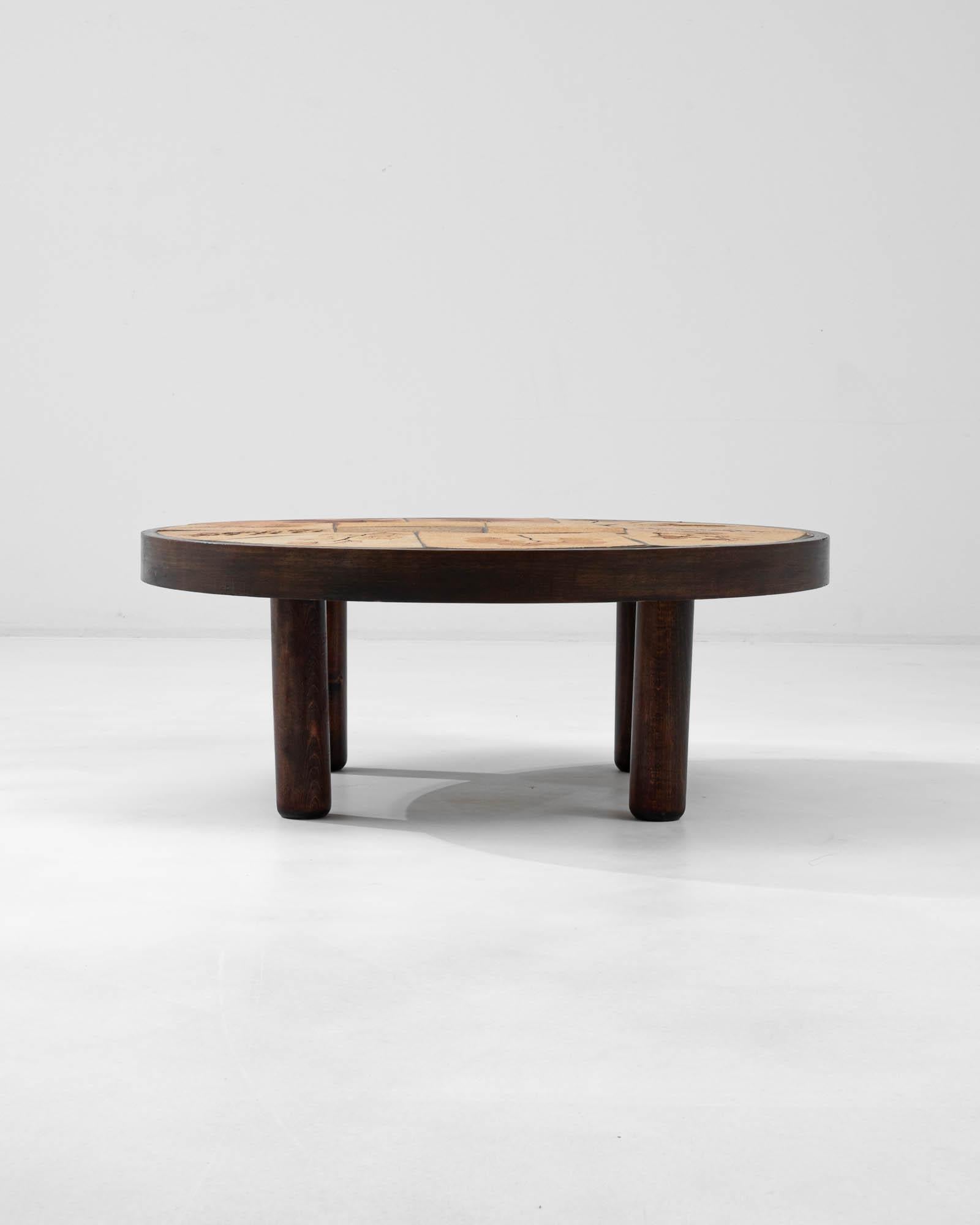 20th Century French Coffee table by Vallauris R. Leduc For Sale at 1stDibs