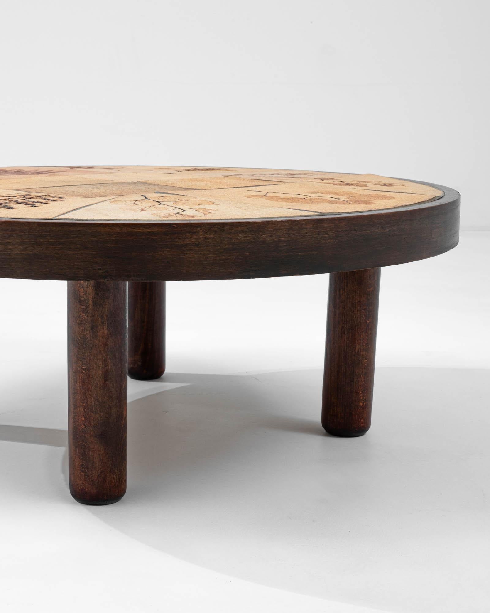 20th Century French Coffee table by Vallauris R. Leduc For Sale at 1stDibs