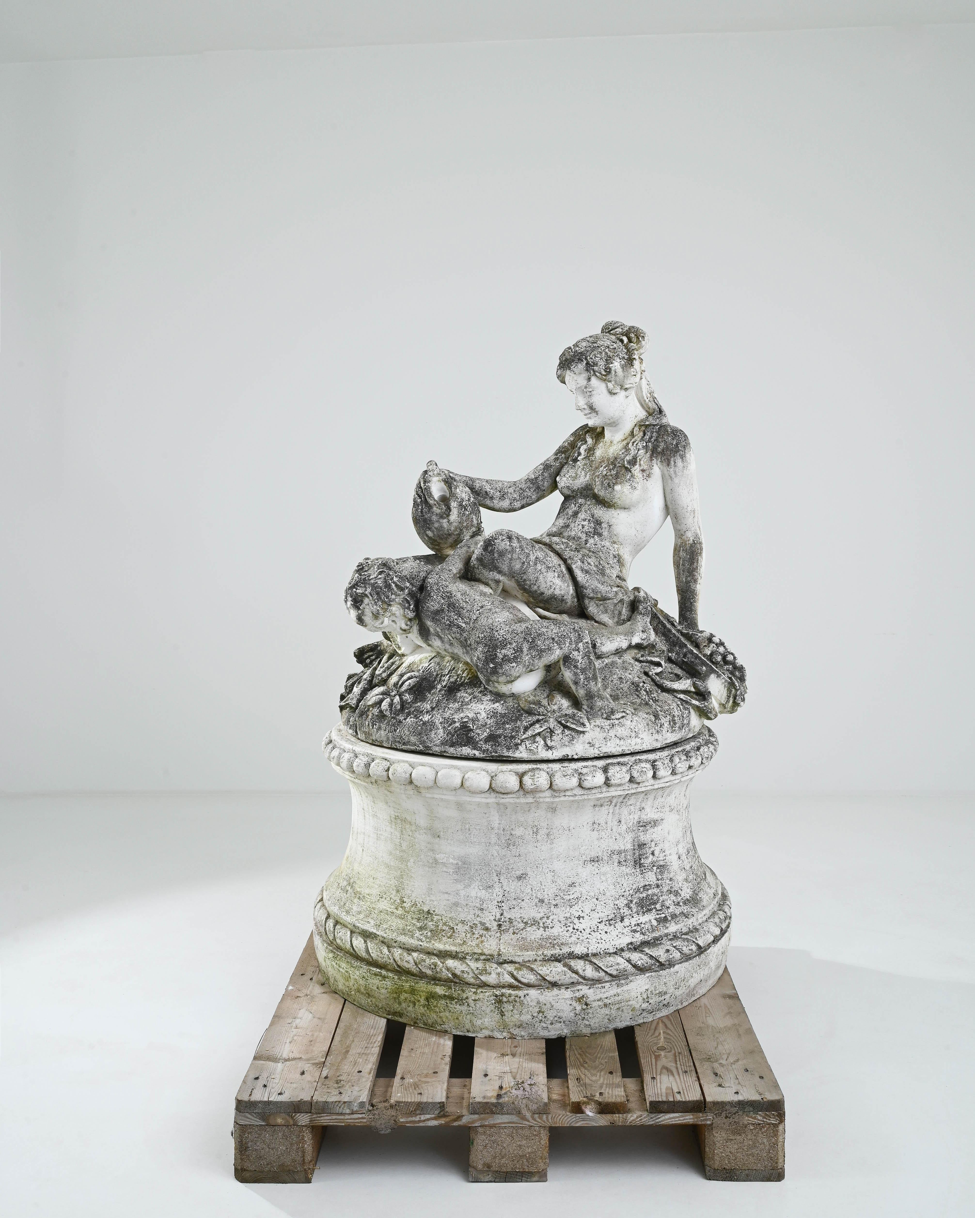 20th Century French Concrete Garden Sculpture For Sale at 1stDibs