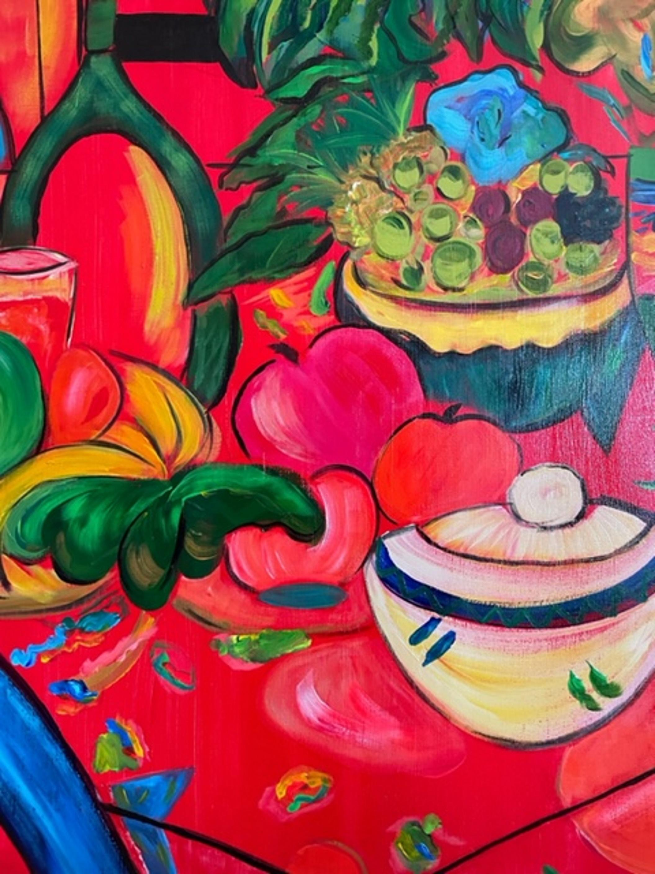 20th Century French Fauvist Large Scale Still Life Painting at 1stDibs