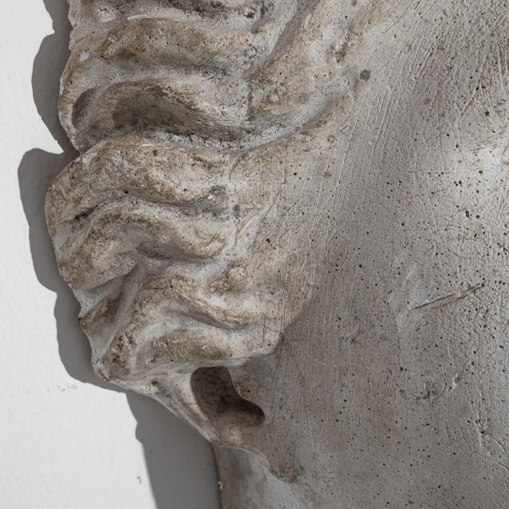 20th Century French Plaster Head For Sale at 1stDibs