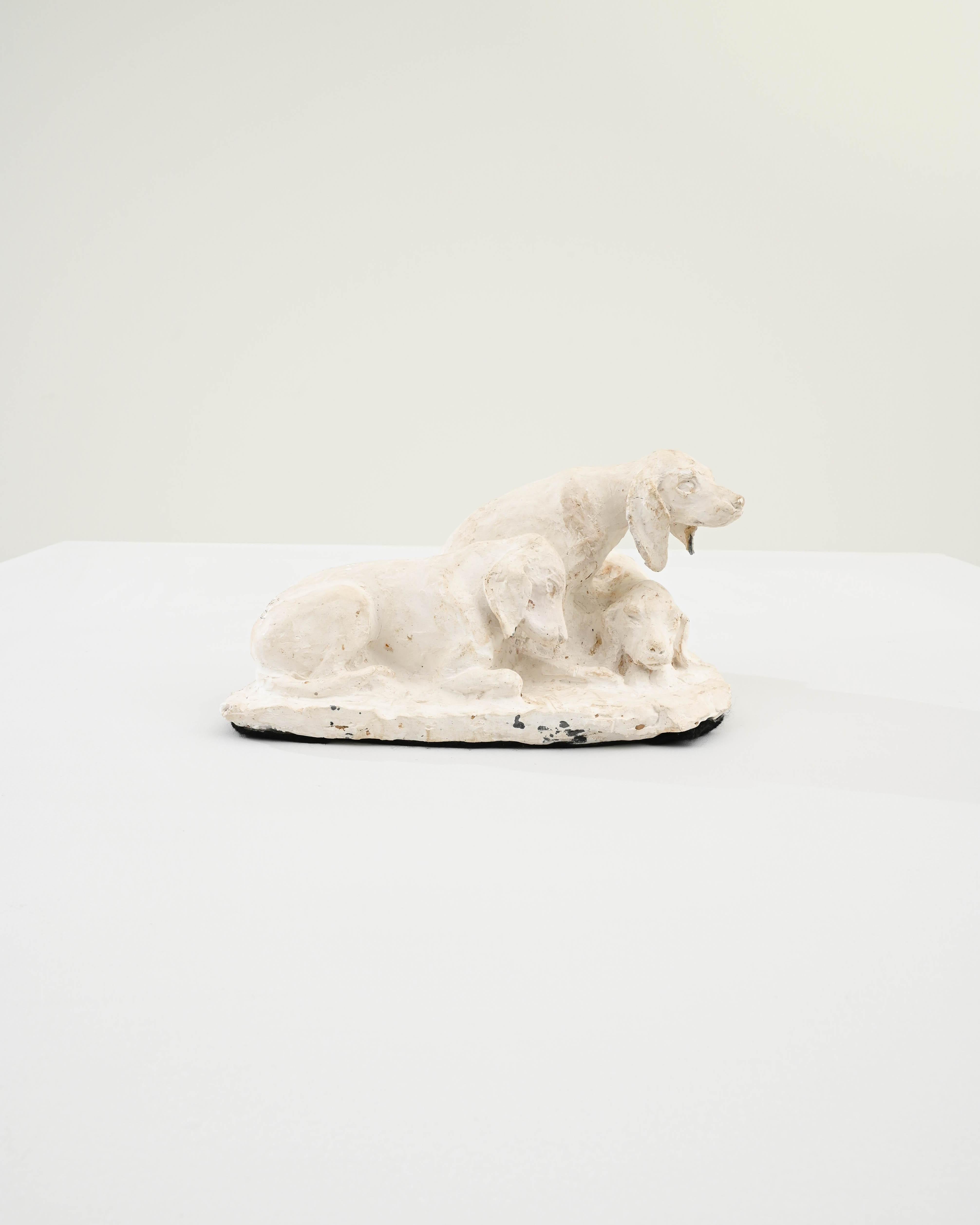 20th Century French Plaster Sculpture For Sale at 1stDibs