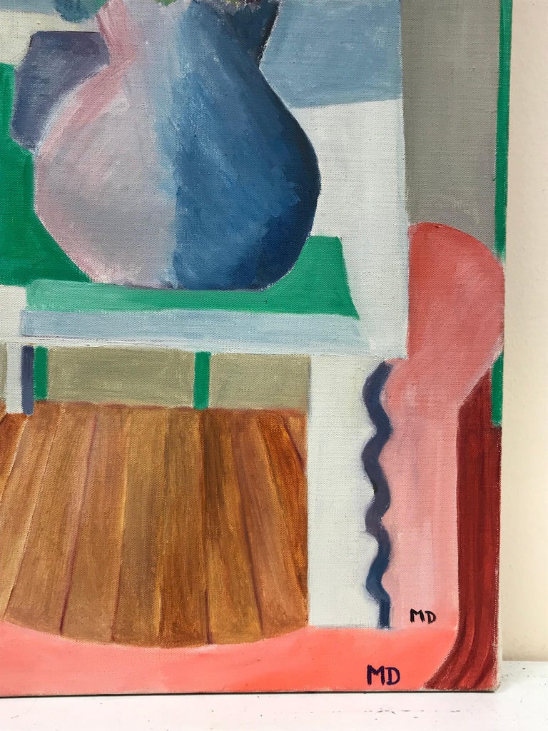 20th Century French School - Bright and Colorful French Cubist Abstract ...