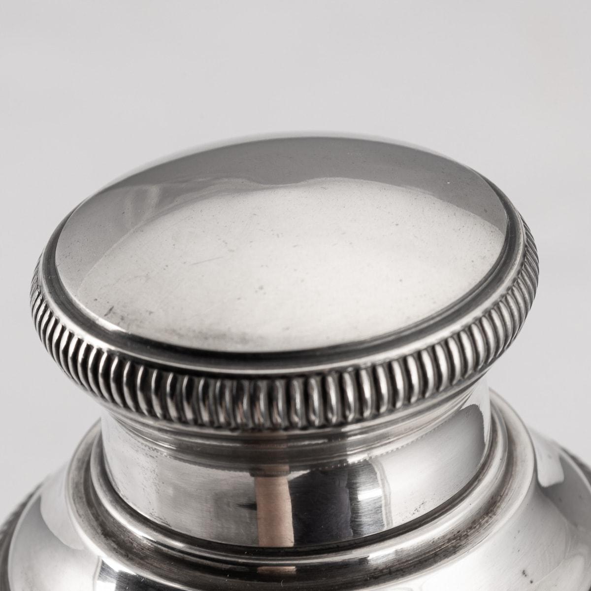 20th Century French Silver Plated Cocktail Shaker For Sale at 1stDibs