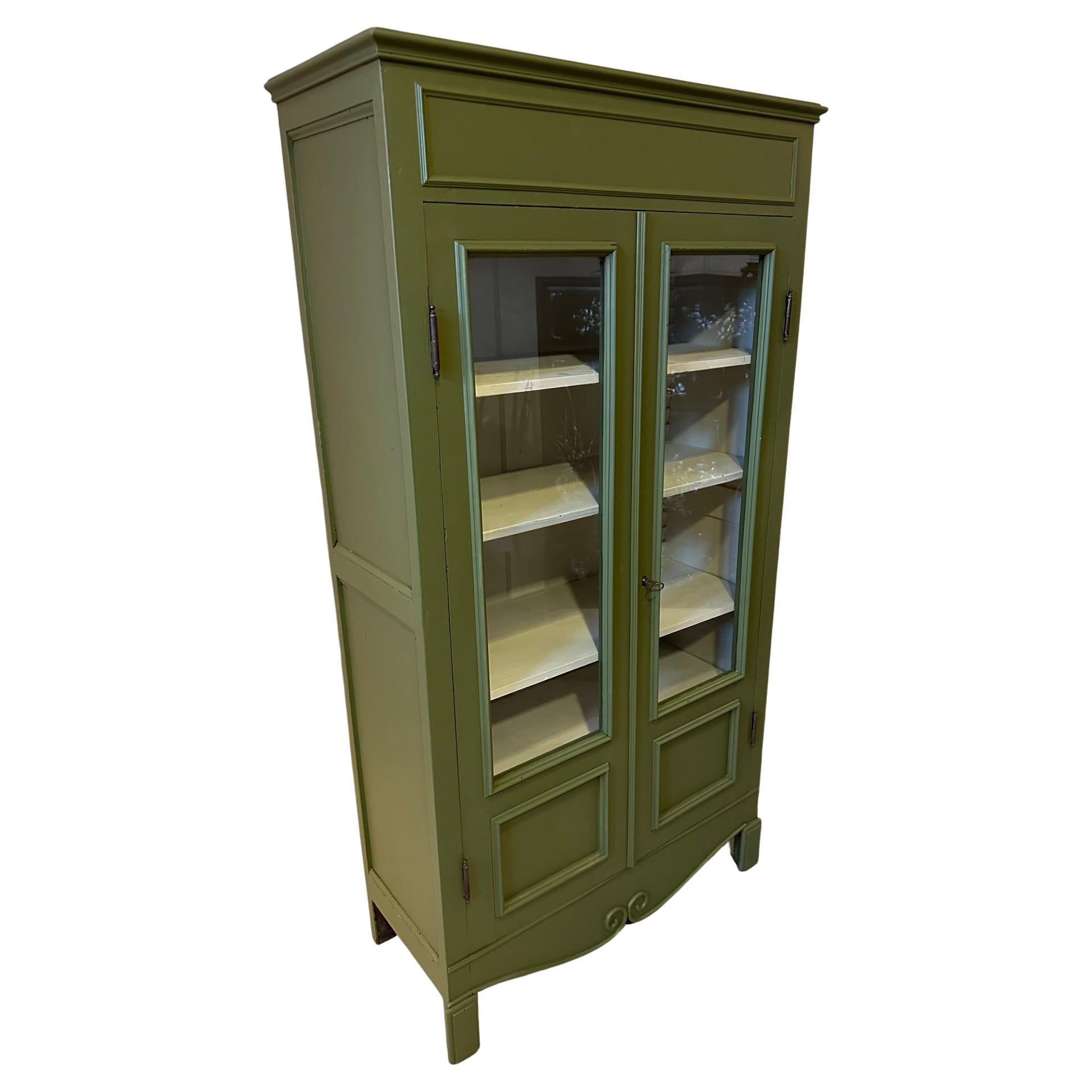 20th century French Small Painting Collection vitrine, 1920s For Sale ...