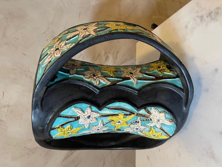 20th Century French Vallauris Ceramic Vase, 1960s For Sale at 1stDibs