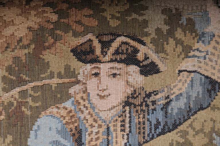 20th Century French wall gobelin tapestry, hunting scene For Sale at ...