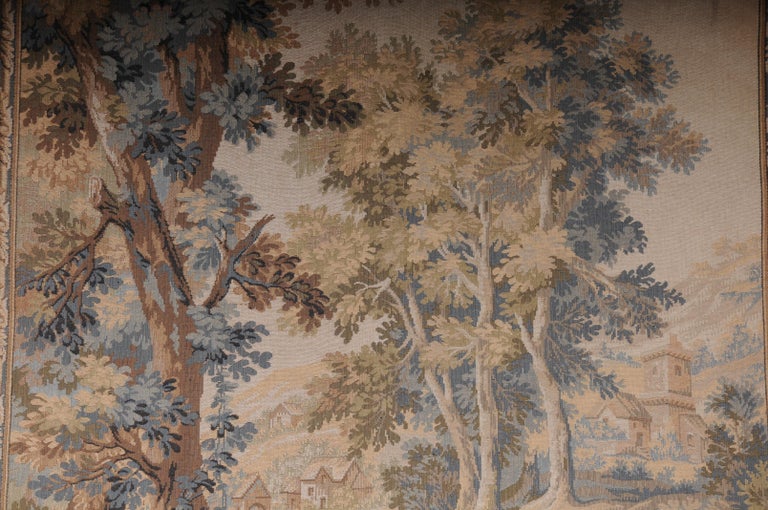 20th Century French wall gobelin tapestry, hunting scene For Sale at ...