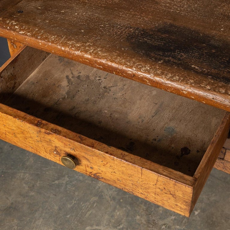 20th Century French Walnut Jewellery Makers Benches, c.1920 For Sale at ...