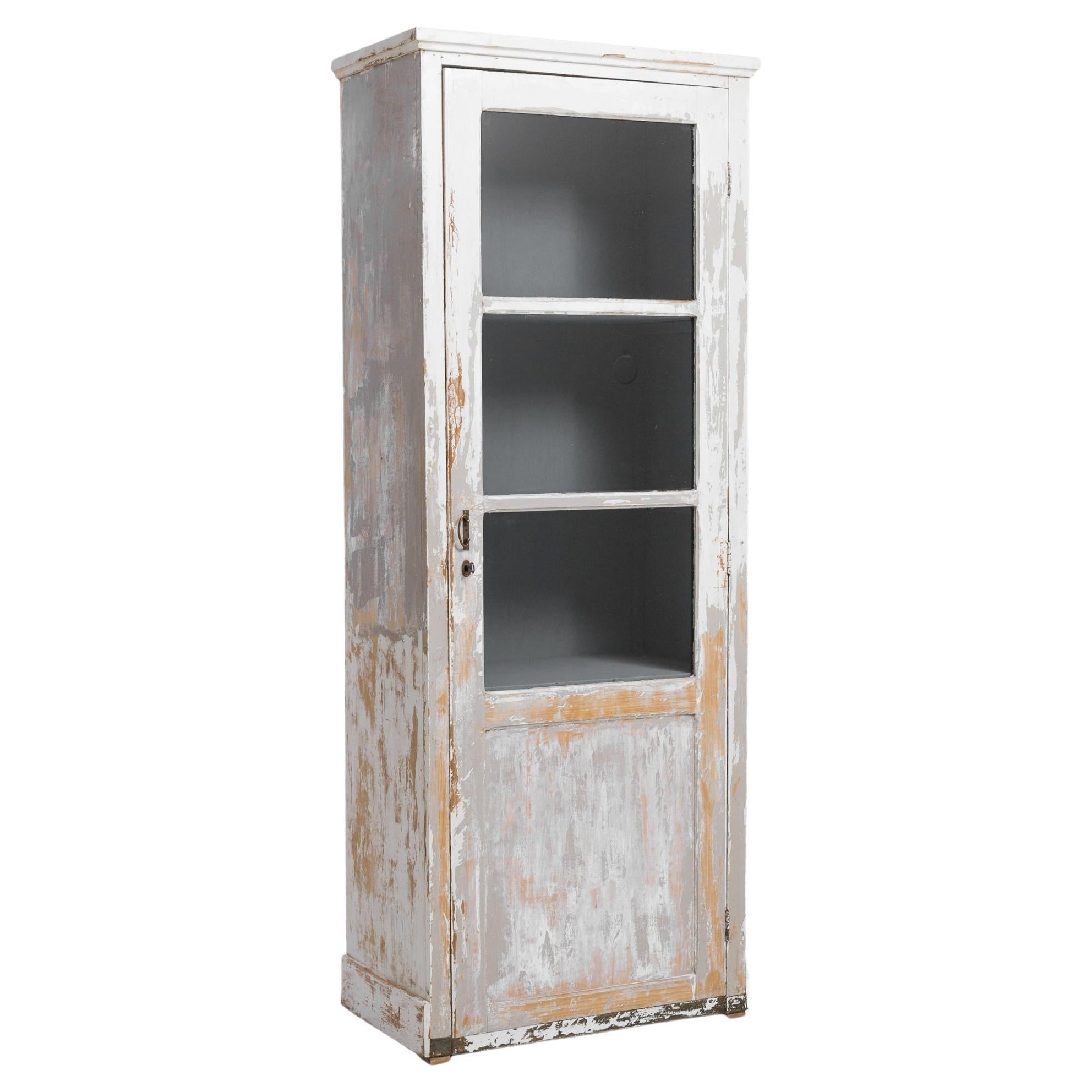 20th Century Wood Italian Double Body Trumeau Desk Vitrine, 1970 For ...