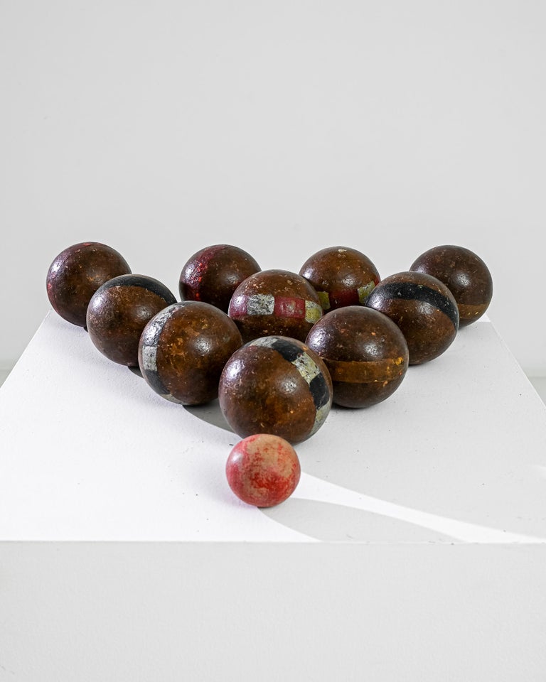 20th Century French Wooden Ball Game For Sale at 1stDibs