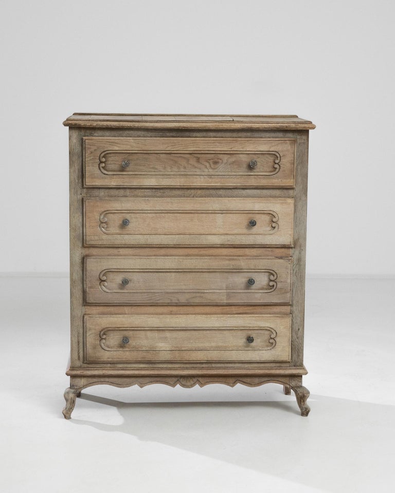 20th Century French Wooden Chest of Drawers For Sale at 1stDibs