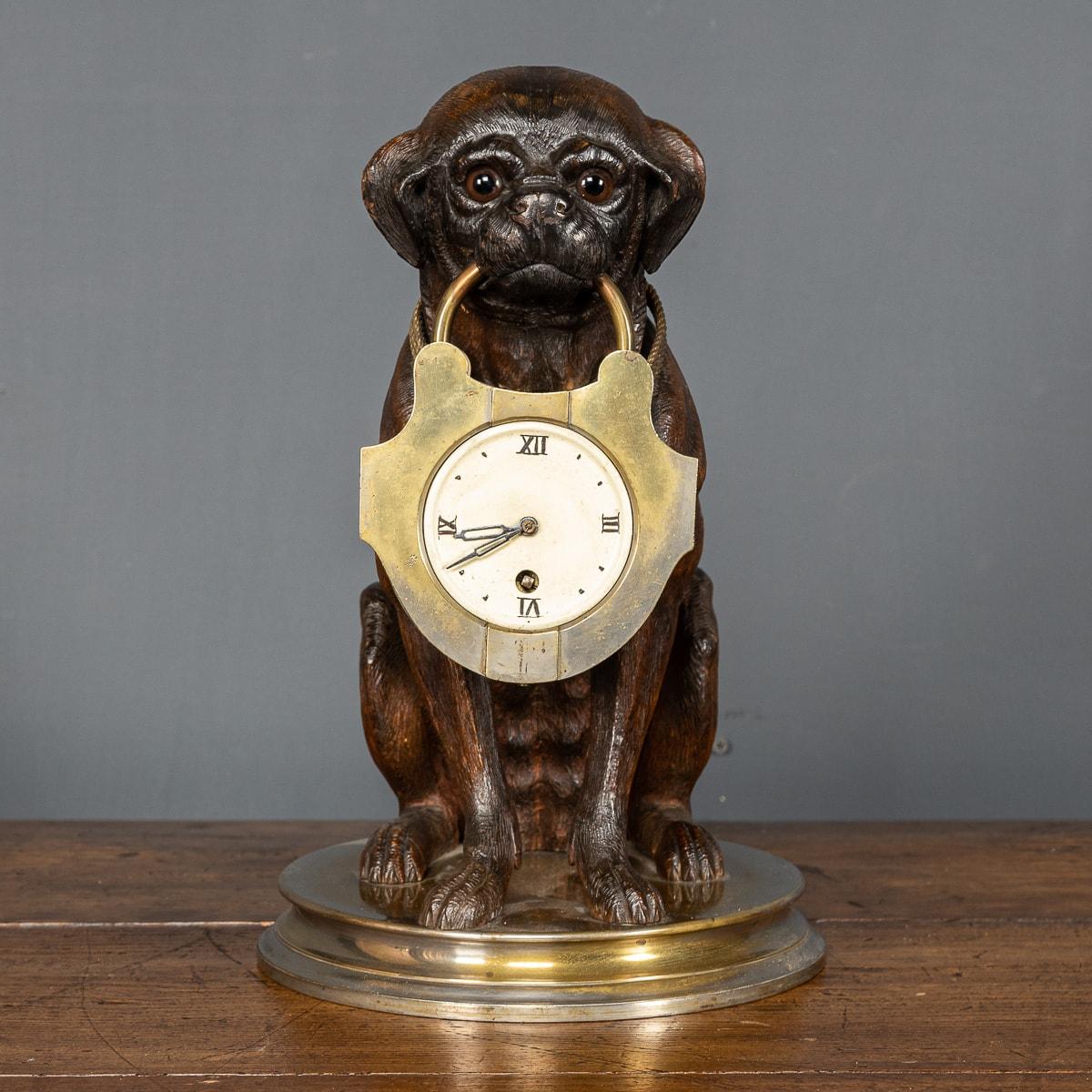 20th Century German Black Forest Dog Clock Holder, circa 1900 For Sale ...