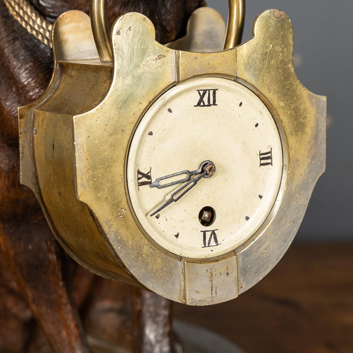 20th Century German Black Forest Dog Clock Holder, circa 1900 For Sale ...