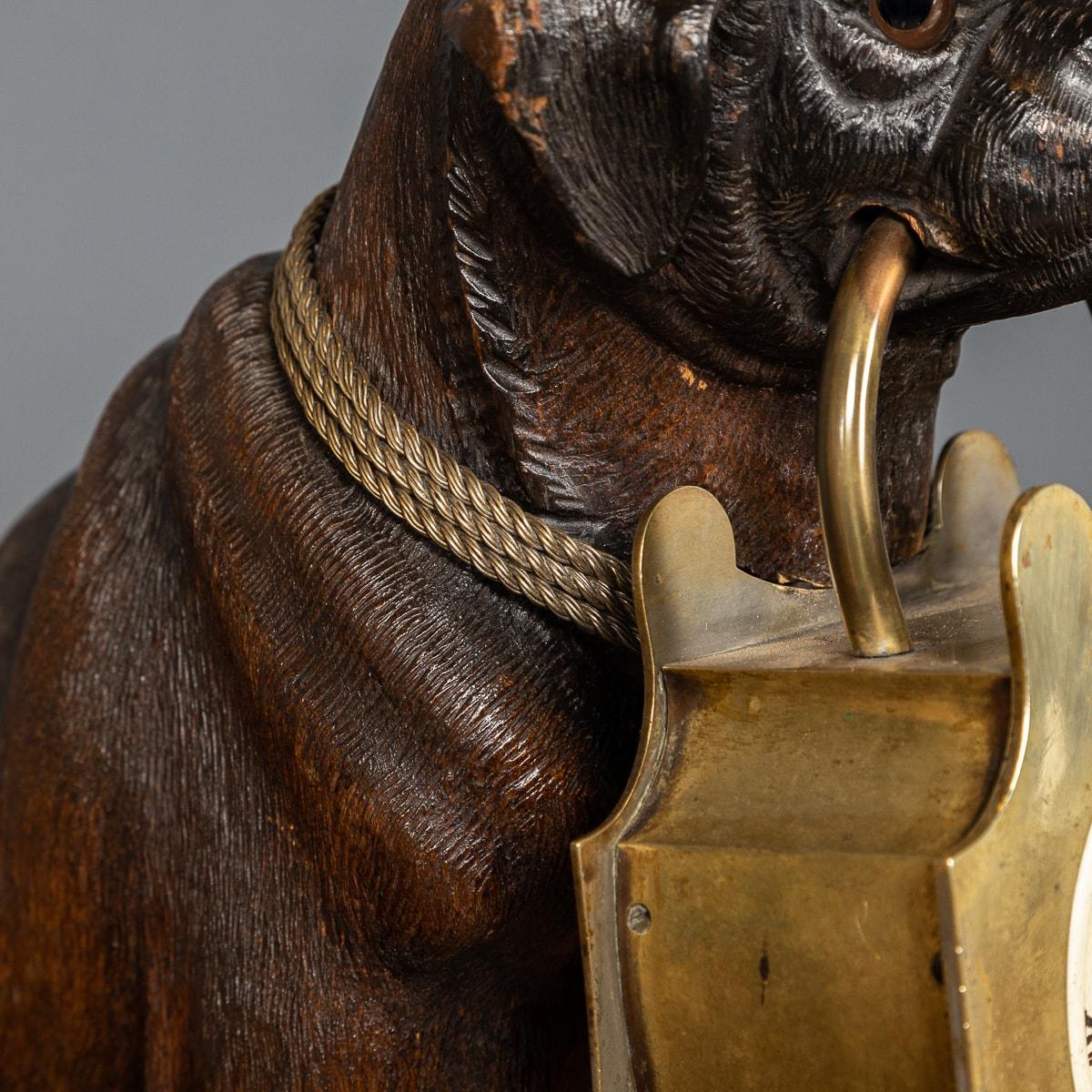 20th Century German Black Forest Dog Clock Holder, circa 1900 For Sale ...
