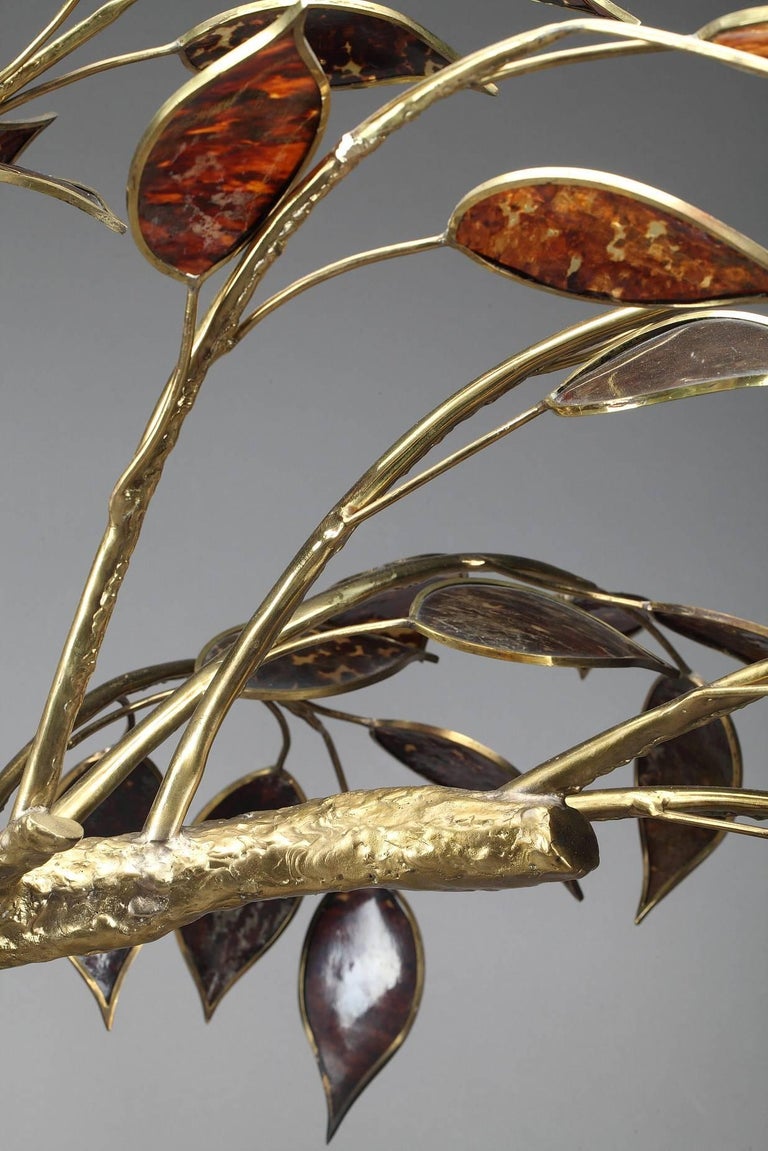 20th Century Gilt Bronze Tree Sculpture at 1stDibs
