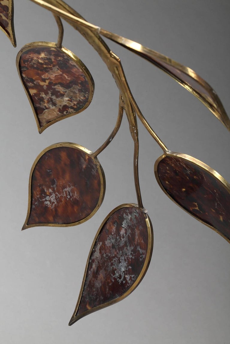 20th Century Gilt Bronze Tree Sculpture at 1stDibs