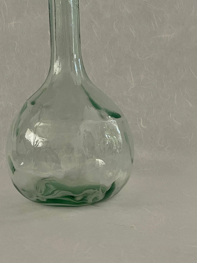 20th Century Glass Bulb Vase by J Albinana Olleria For Sale at 1stDibs