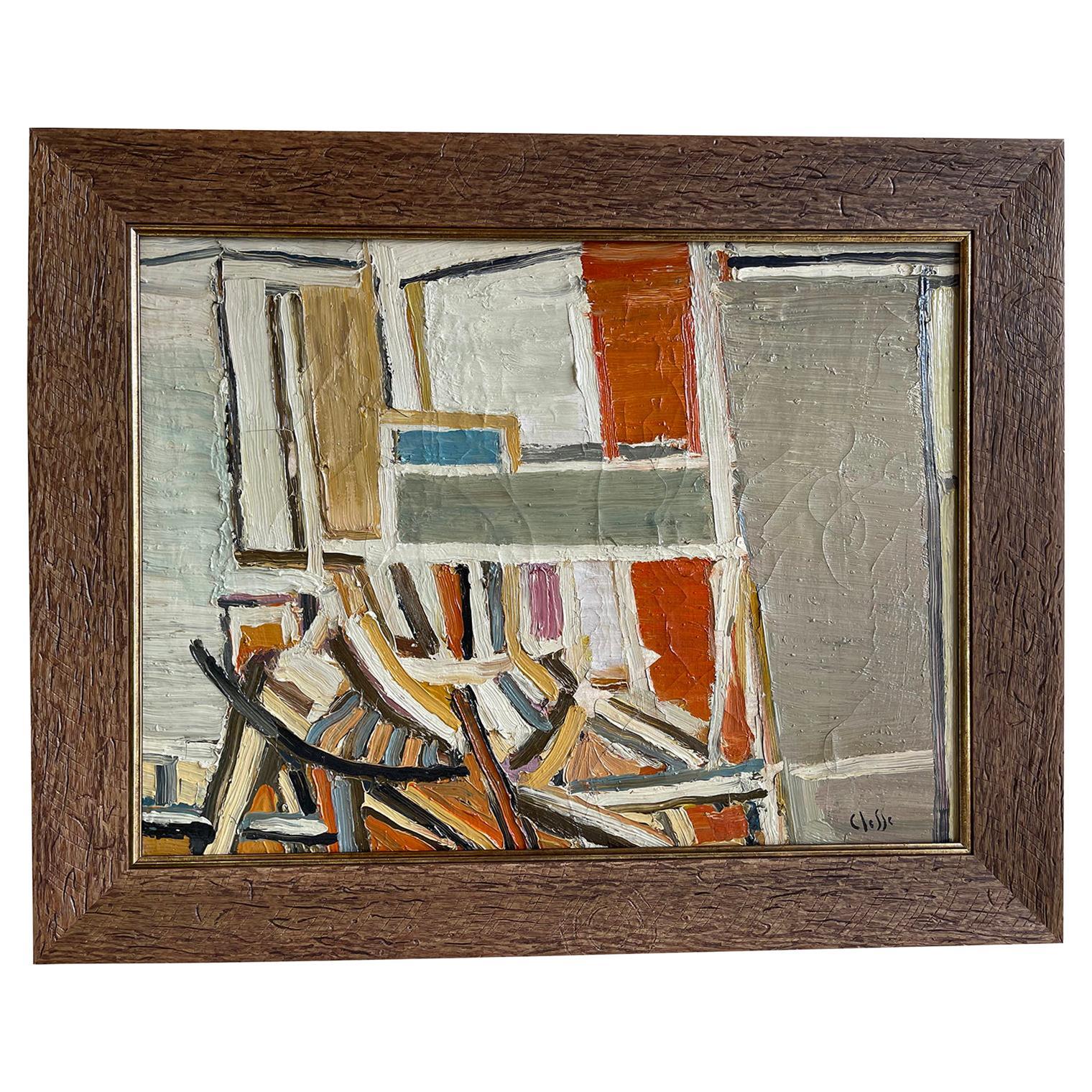 20th Century Oil Painting of "Washerwomen in Brittany" by Roy Gamble ...