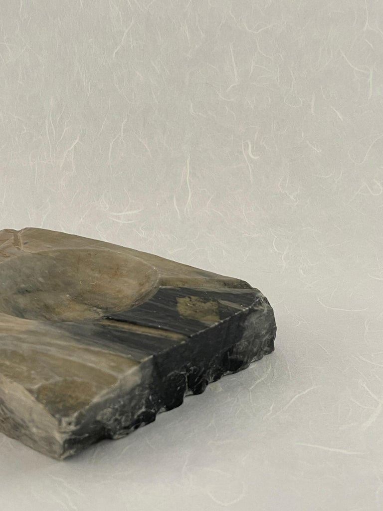 20th Century Hand Cut Stone Ashtray For Sale at 1stDibs