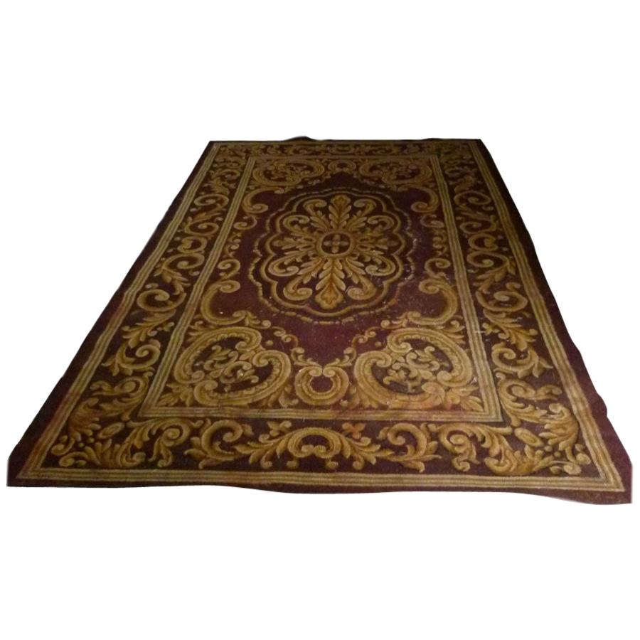 Early 20th Century Spanish Rug For Sale at 1stDibs