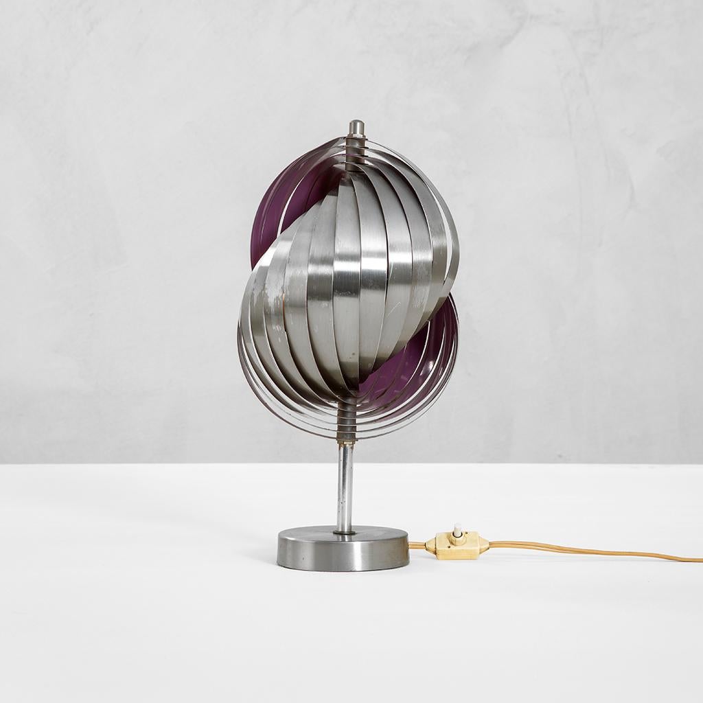 20th Century Henri Mathieu Table Lamp Mod. Spirales Cinétiques in ...