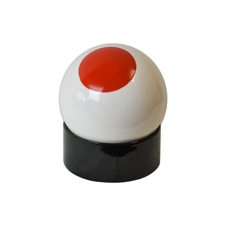 20th Century Ico and Luisa Parisi Eye Shaped Ceramic for Zanolli and ...