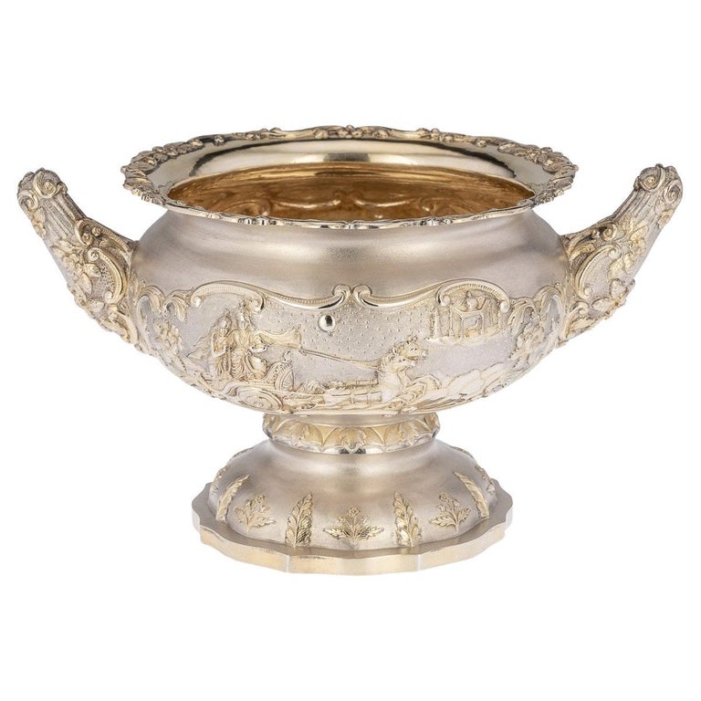 20th Century Indian Solid Silver Bowl, Calcutta, c.1910 For Sale at 1stDibs